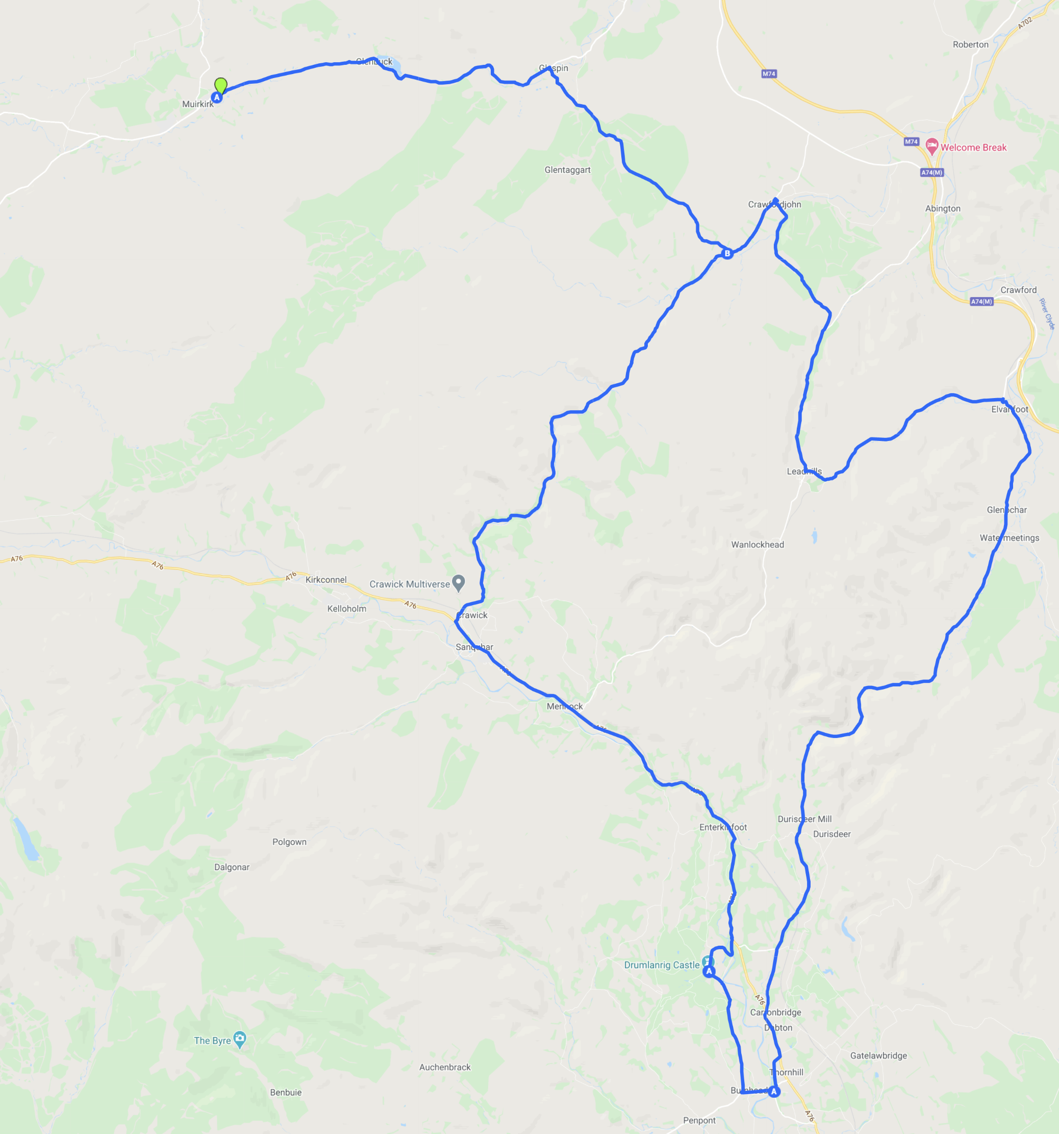 The Dalveen Pass, Scotland. : r/motorcycles